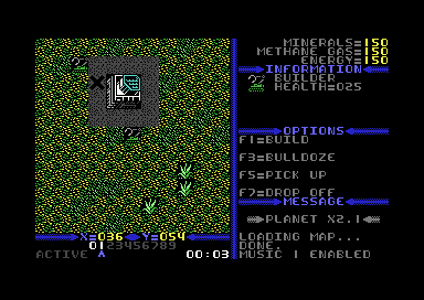 Screenshot of Planet X2 (Commodore 64, 2017) - MobyGames