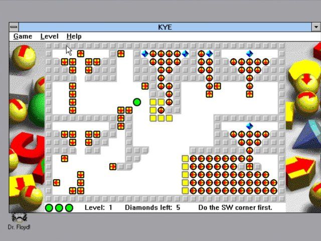 Screenshot of MicroProse Entertainment Pack Vol #1: Dr Floyd's Desktop ...
