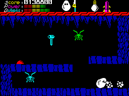 Screenshot of Hamte Damte (ZX Spectrum, 1988) - MobyGames
