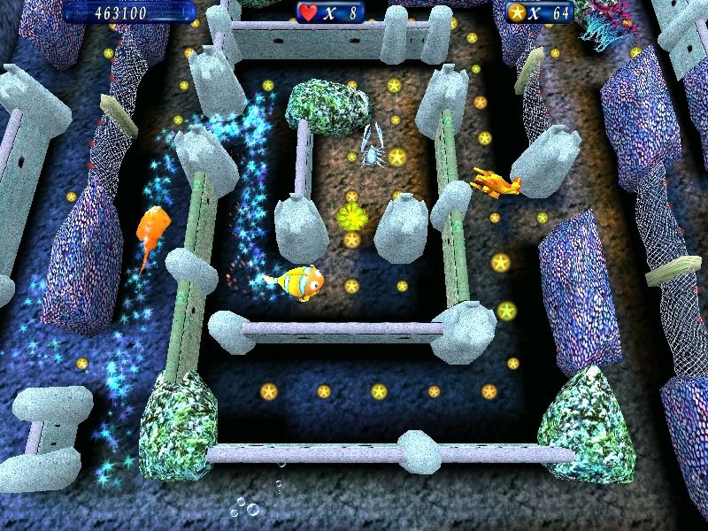 Screenshot of PacFish (Windows, 2004) - MobyGames