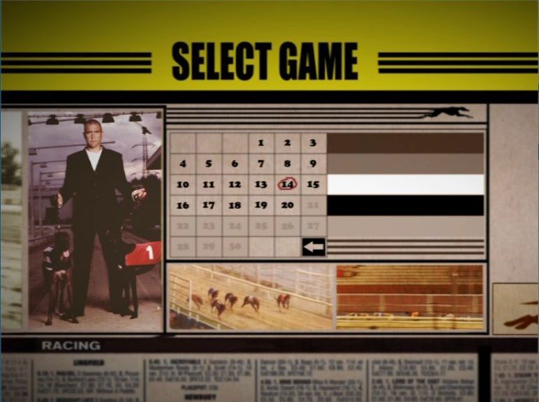 Screenshot of Vinnie Jones: Gone to the Dogs (DVD Player, 2005) - MobyGames