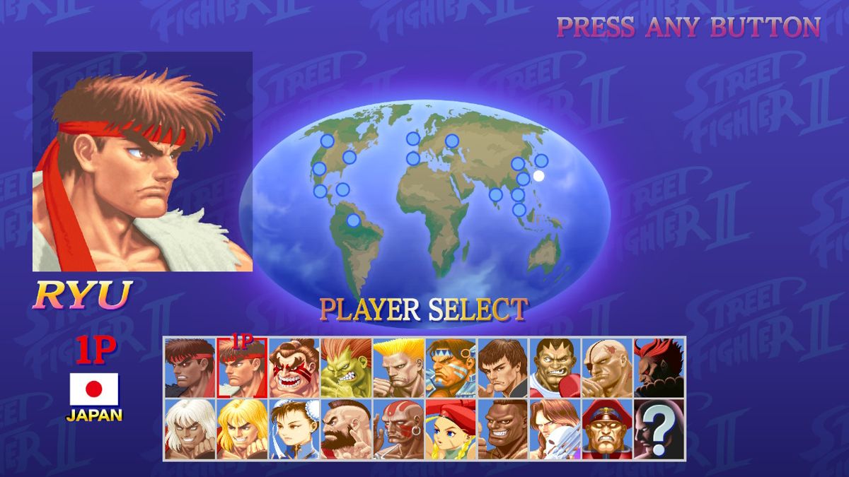 Screenshot of Ultra Street Fighter II: The Final Challengers (Nintendo Switch, 2017) - MobyGames