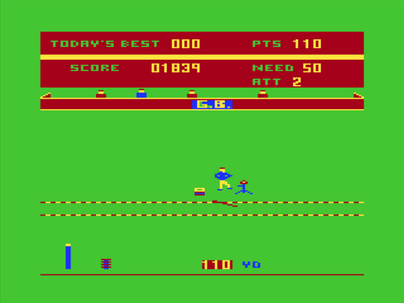 Screenshot of Athletyx (TRS-80 CoCo, 1985) - MobyGames