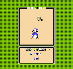 Screenshot of Snoopy's Silly Sports Spectacular (NES, 1988) - MobyGames