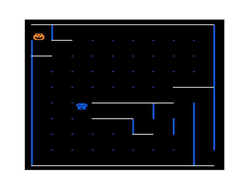 Screenshot of Bumpers (TRS-80 CoCo, 1983) - MobyGames