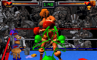 Screenshot of Total Knockout: Championship Female Boxing! (DOS, 1996 ...