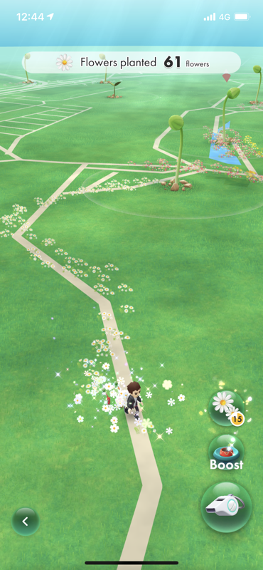 Screenshot of Pikmin Bloom (iPhone, 2021) - MobyGames