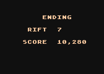 Screenshot of Koronis Rift (Atari 8-bit, 1985) - MobyGames