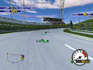 Screenshot of Moto Racer 2 (PlayStation, 1998) - MobyGames