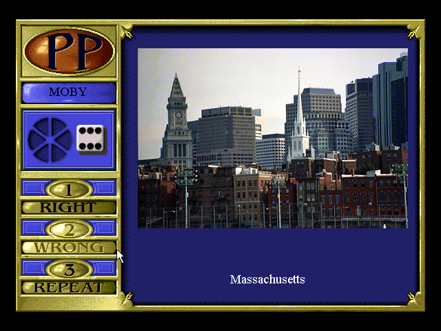 Screenshot of Trivial Pursuit Interactive Multimedia Game (Windows 3.x, 1994) - MobyGames