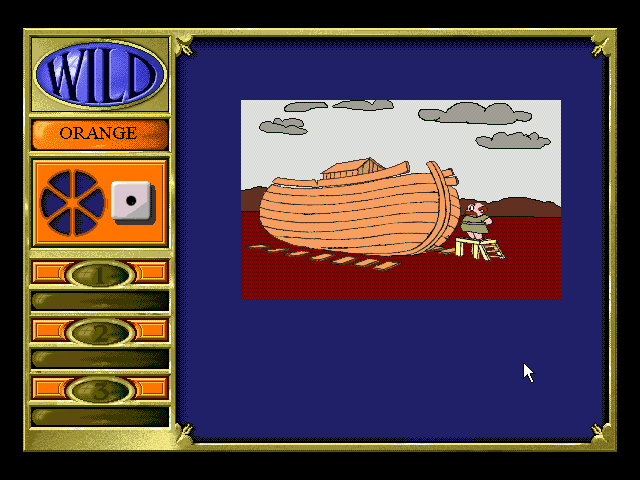 Screenshot of Trivial Pursuit Interactive Multimedia Game (Windows 3.x, 1994) - MobyGames