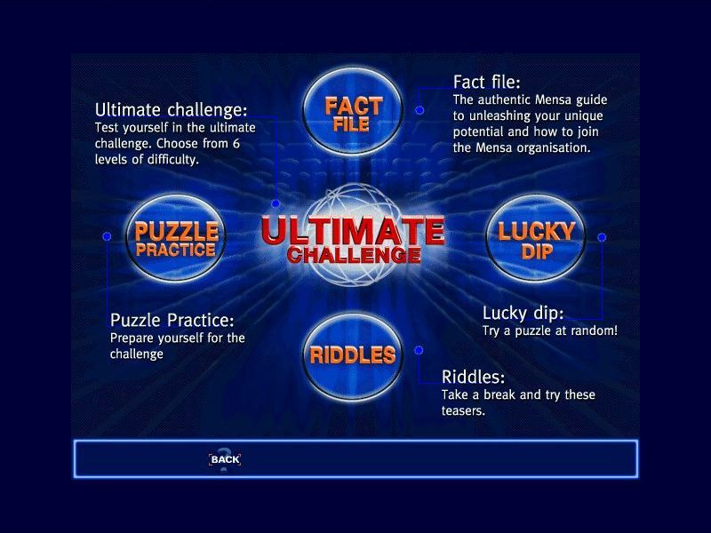 Screenshot of Mensa Ultimate Challenge (Windows, 1997) - MobyGames