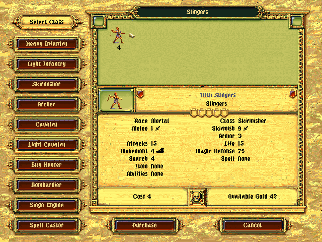 Screenshot of Fantasy General (Windows, 1996) - MobyGames