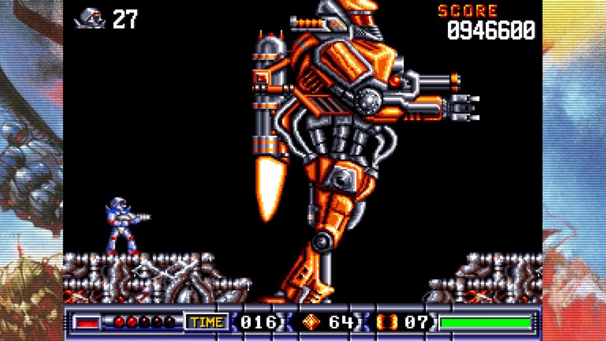 Screenshot of Turrican Flashback (Nintendo Switch, 2021) - MobyGames