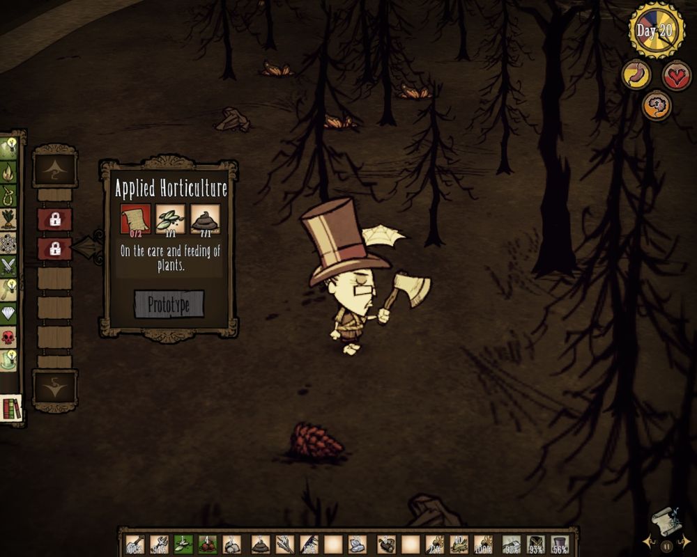Screenshot of Don't Starve (Windows, 2013) - MobyGames
