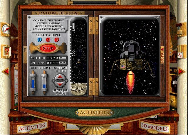 Screenshot of Eyewitness Encyclopedia of Space and the Universe (Windows, 2007) - MobyGames