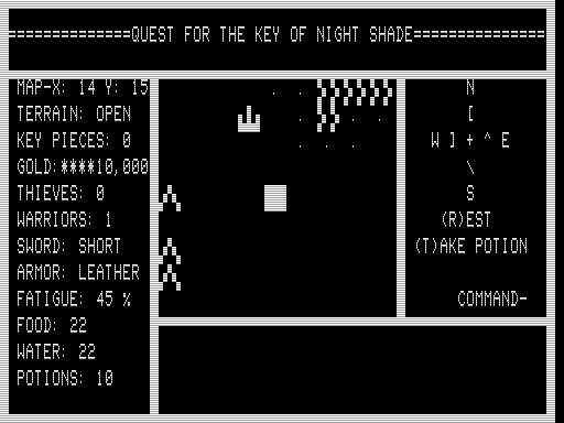 Quest for the Key of Nightshade trivia - MobyGames