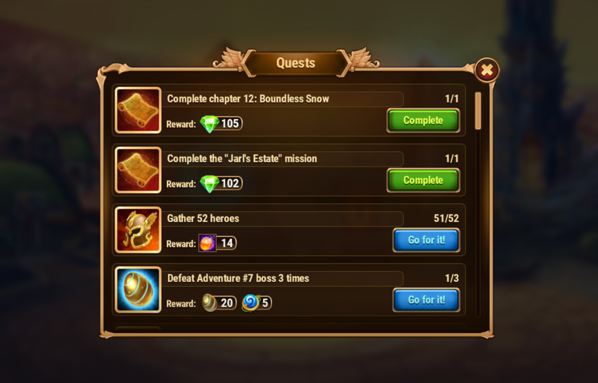 Screenshot of Hero Wars (Browser, 2016) - MobyGames