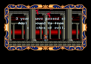 Screenshot of Ys III: Wanderers from Ys (Genesis, 1989) - MobyGames