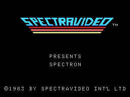 Spectron screenshots - MobyGames