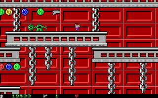 Screenshot of Crystal Caves (DOS, 1991) - MobyGames