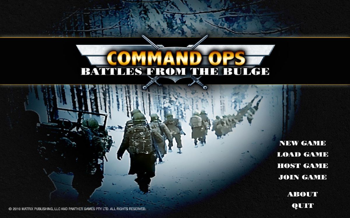 Command Ops: Battles from the Bulge screenshots - MobyGames