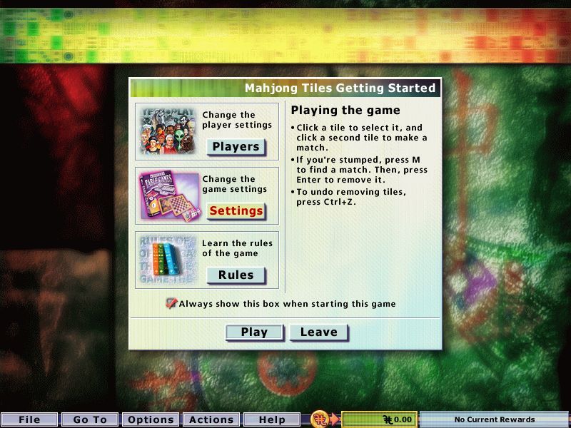 Screenshot of Hoyle Table Games 2004 (Windows, 2003) - MobyGames