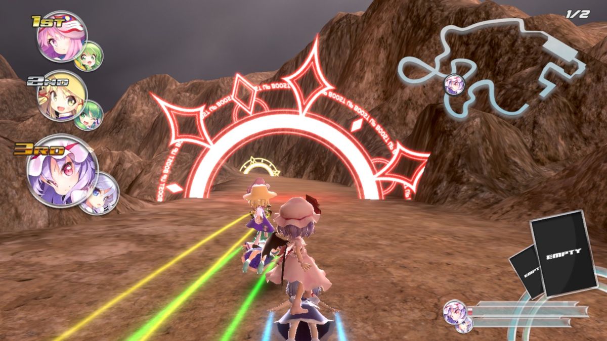 Screenshot of Gensou Skydrift (Windows, 2019) - MobyGames