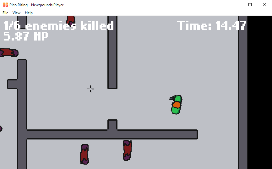 Screenshot of Pico Rising (Browser, 2018) - MobyGames