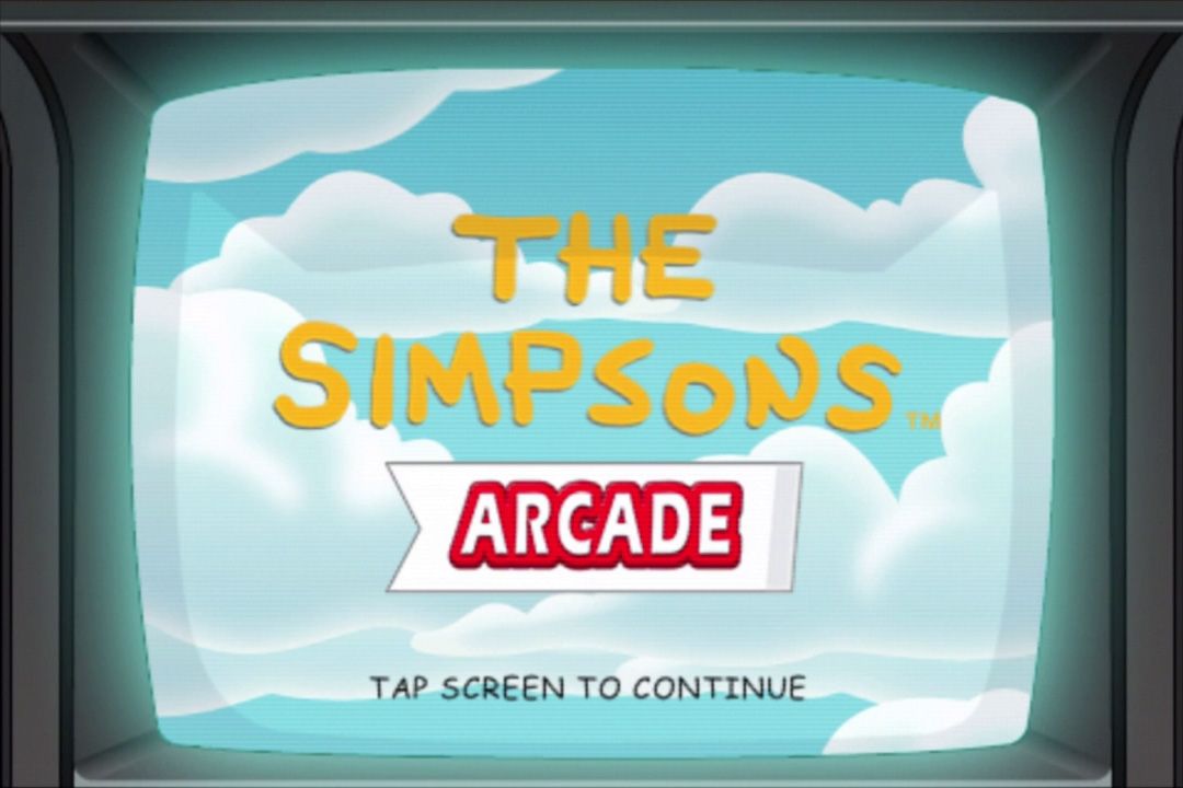 Screenshot of The Simpsons Arcade (iPhone, 2009) - MobyGames