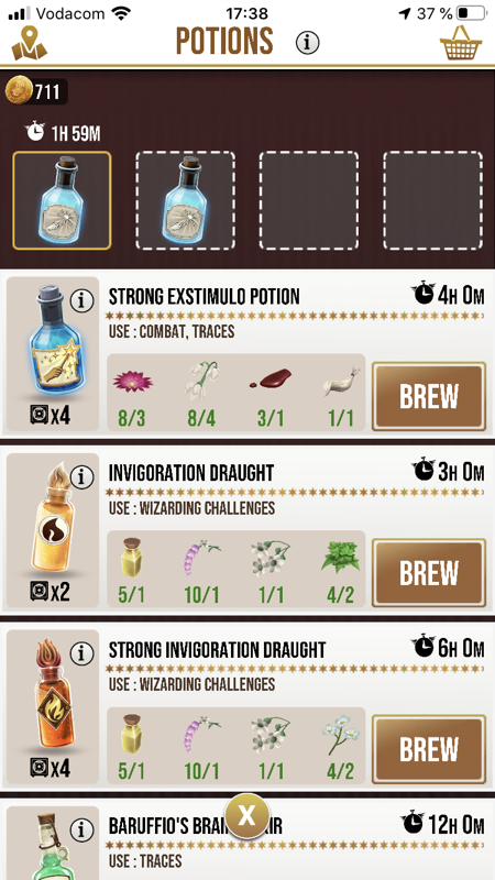 Screenshot of Harry Potter: Wizards Unite (iPhone, 2019) - MobyGames