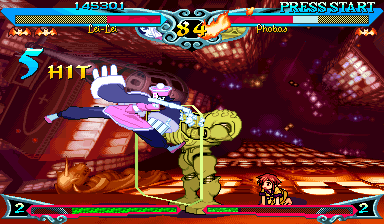 Screenshot of Vampire Savior 2 (Arcade, 1997) - MobyGames
