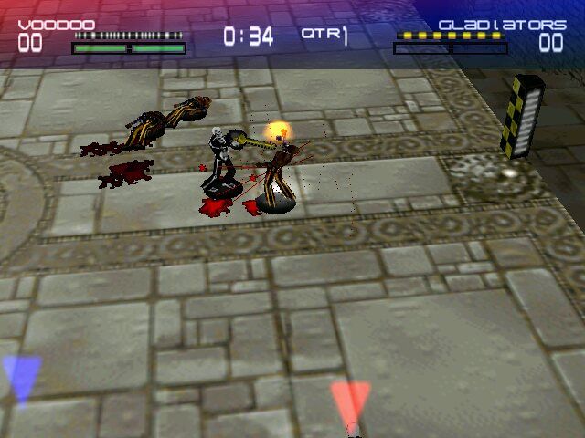 Screenshot of DBZ: Dead Ball Zone (Windows, 1998) - MobyGames