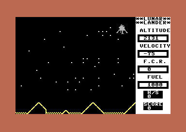 Programming Kit 1: Lunar Lander (1983) - MobyGames