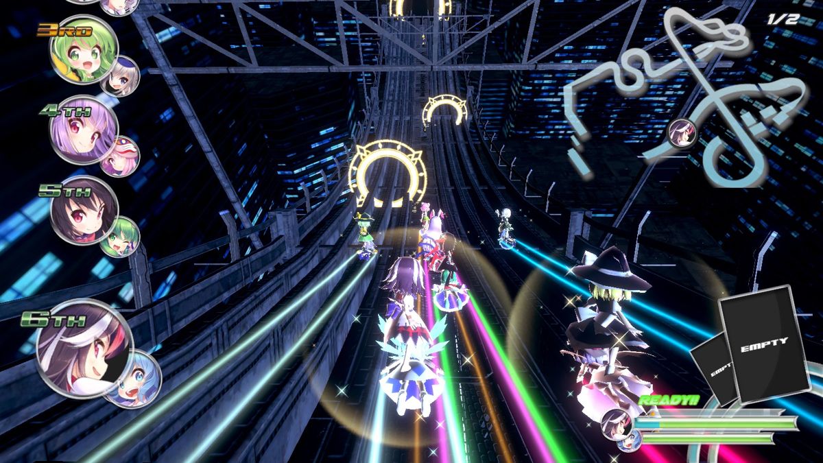 Screenshot of Gensou Skydrift (Windows, 2019) - MobyGames