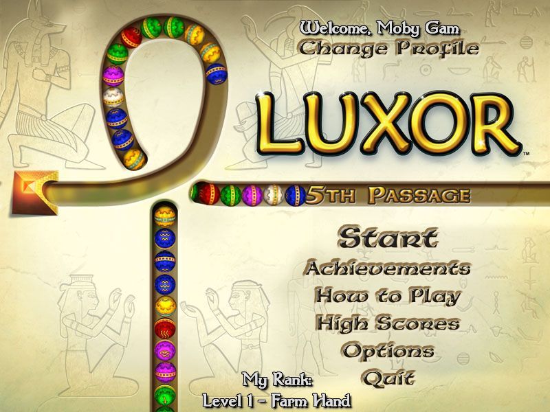 Screenshot of Luxor: 5th Passage (Windows, 2011) - MobyGames