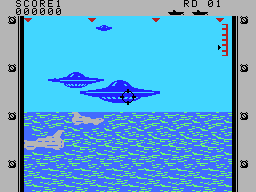Screenshot of SubRoc 3-D (ColecoVision, 1982) - MobyGames