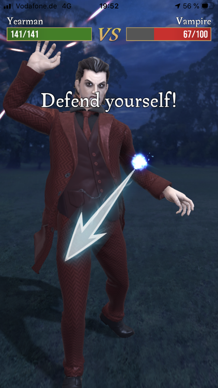 Screenshot of Harry Potter: Wizards Unite (iPhone, 2019) - MobyGames