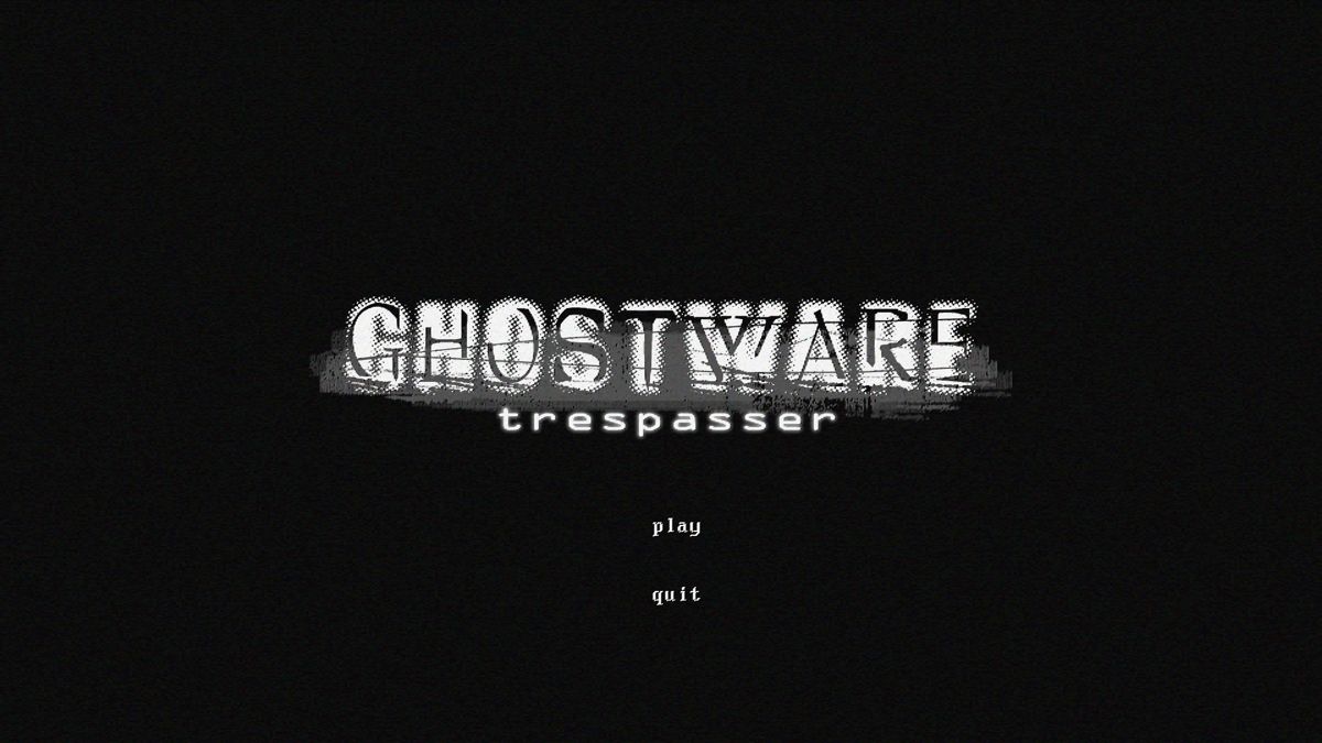 Screenshot of Ghostware: Trespasser (Windows, 2021) - MobyGames