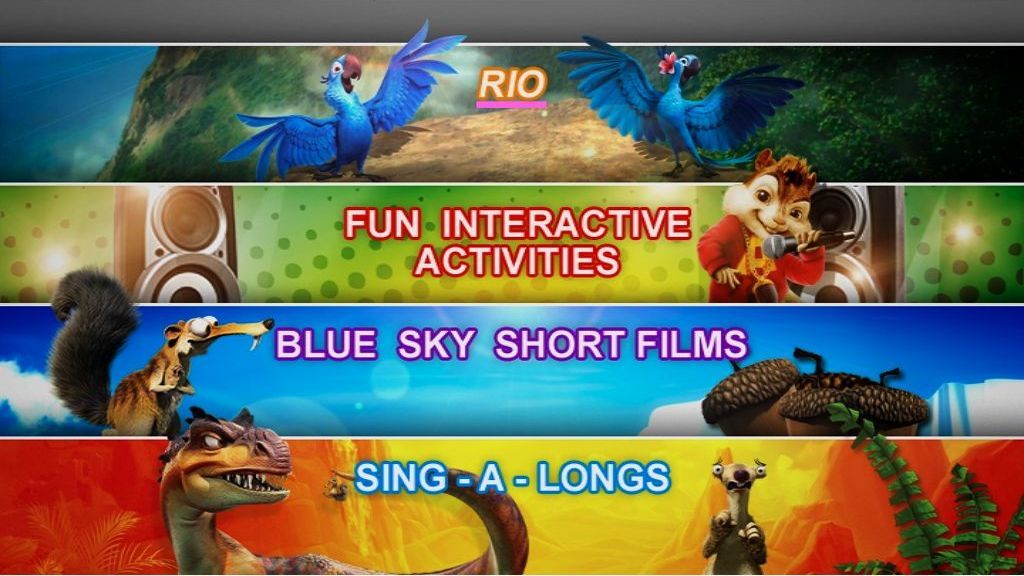 Screenshot of Rio Sneak Peek DVD (DVD Player, 2011) - MobyGames