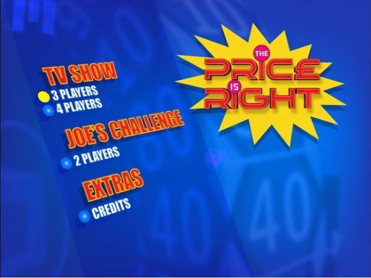 The Price Is Right With Your Host: Joe Pasquale screenshots - MobyGames