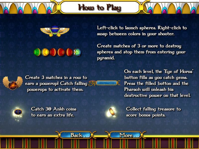 Screenshot of Luxor: 5th Passage (Windows, 2011) - MobyGames