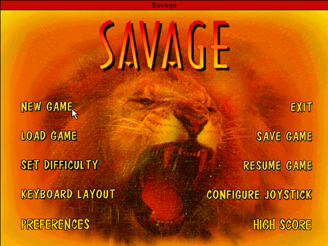 Savage: The Ultimate Quest for Survival (1996) - MobyGames