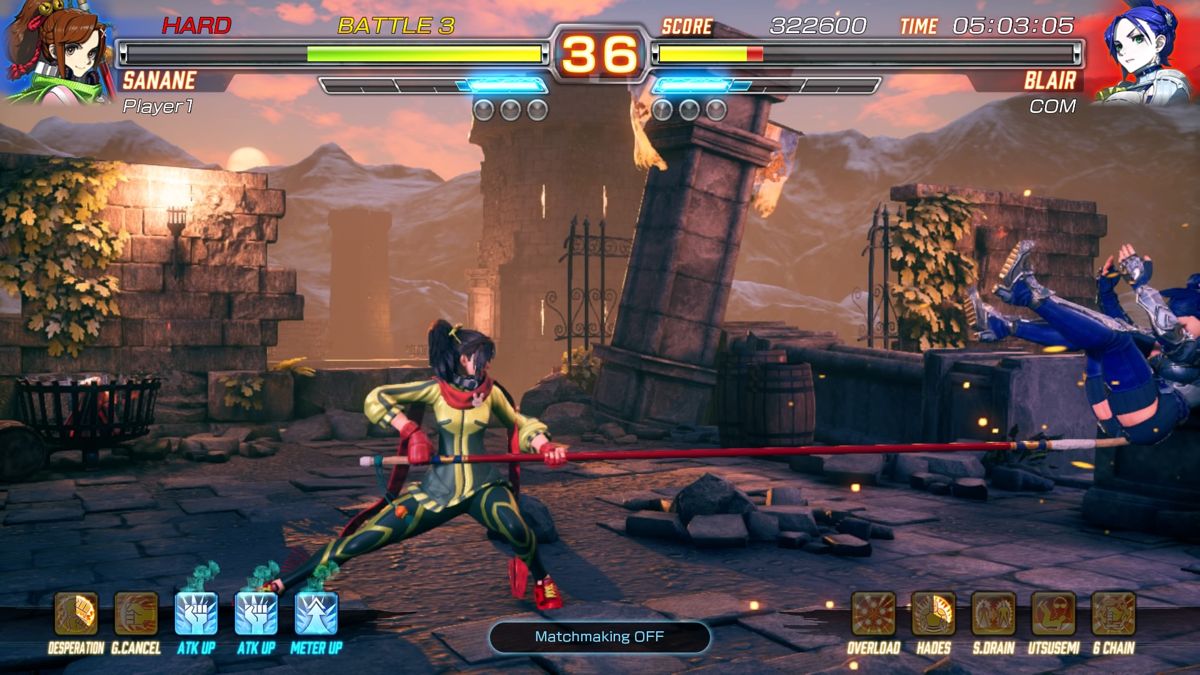 Screenshot of Fighting EX Layer (PlayStation 4, 2018) - MobyGames