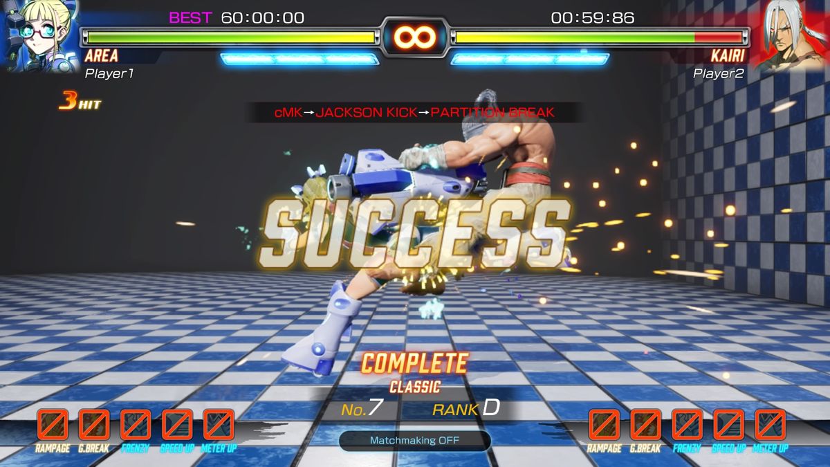 Screenshot of Fighting EX Layer (PlayStation 4, 2018) - MobyGames