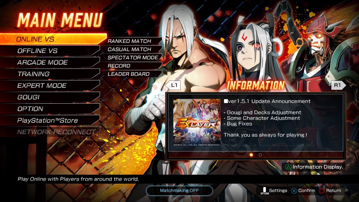 Screenshot of Fighting EX Layer (PlayStation 4, 2018) - MobyGames