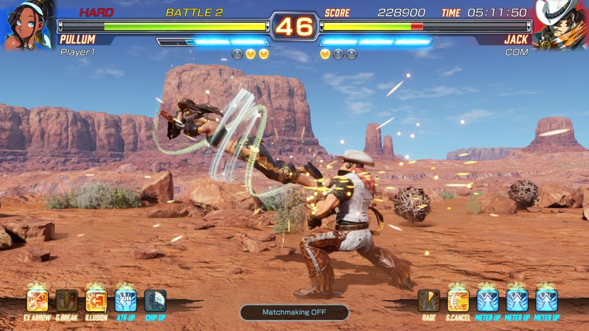 Screenshot of Fighting EX Layer (PlayStation 4, 2018) - MobyGames