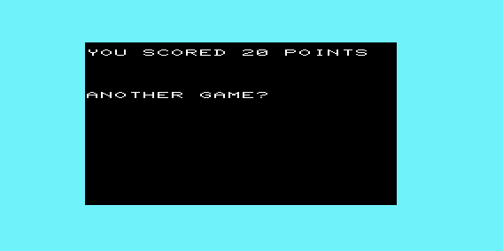 Screenshot of Asteroid Attack (VIC-20, 1982) - MobyGames