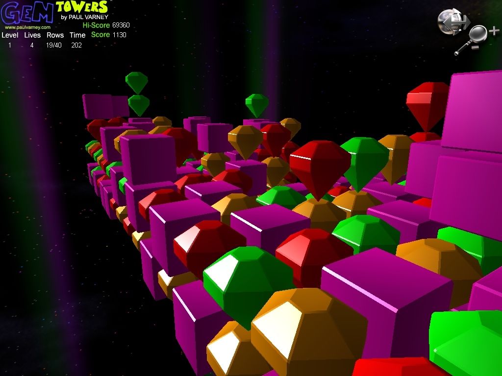 Screenshot of Gem Towers (Windows, 2006) - MobyGames
