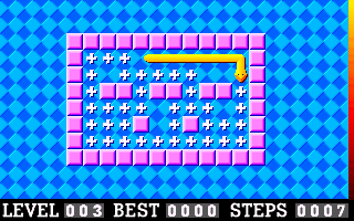 Screenshot of Eat 'Em Up! (DOS, 1997) - MobyGames